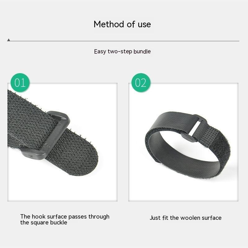 Cheap Storage fixed Velcro strap lengthened and widened cable harness ...