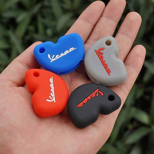 Buy Silicone Rubber Key Fob Set Case Cover Cap Sticker Protect Keyring ...