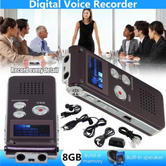 Buy NEW Music Player 8GB Digital Audio/sound/recorder MP3 Rechargeable ...