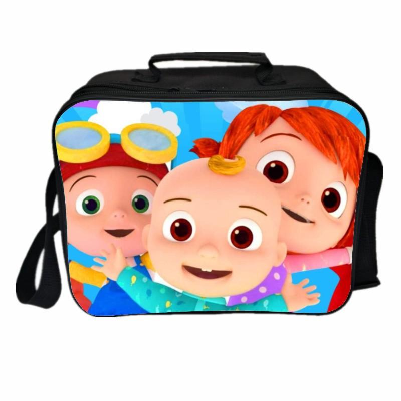 Buy Cocomelon Lunch Box Kids School Lunch Tote Early Dinner Box ...