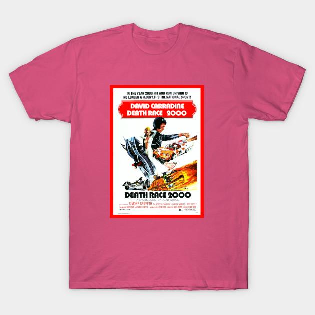 Buy Men Premium Cotton Harajuku T Shirt Death Race 2000 1975 Roger ...