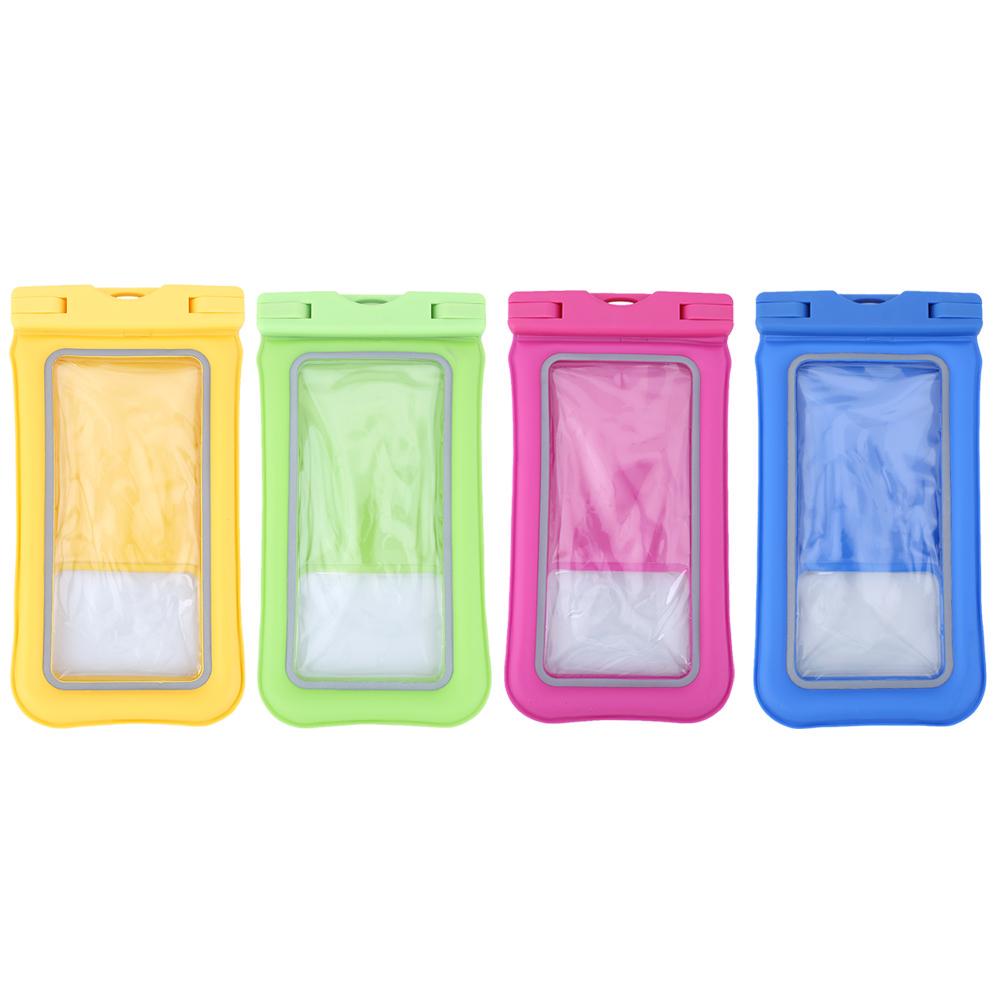 Luminous Waterproof Finger Scanner 6inch Phone Dry Bag Pouch Case uygun ...