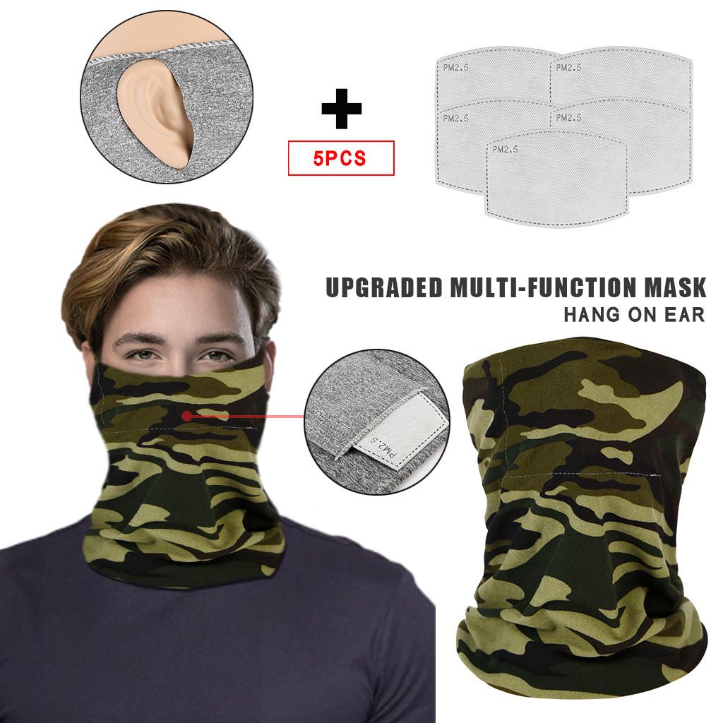 Multifunctional Head Scarf Neck Cover With Safety Filter Washable ...