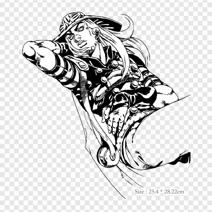 Buy Jojo's Bizarre Adventure Steel Ball Run Iron-on Transfers For ...