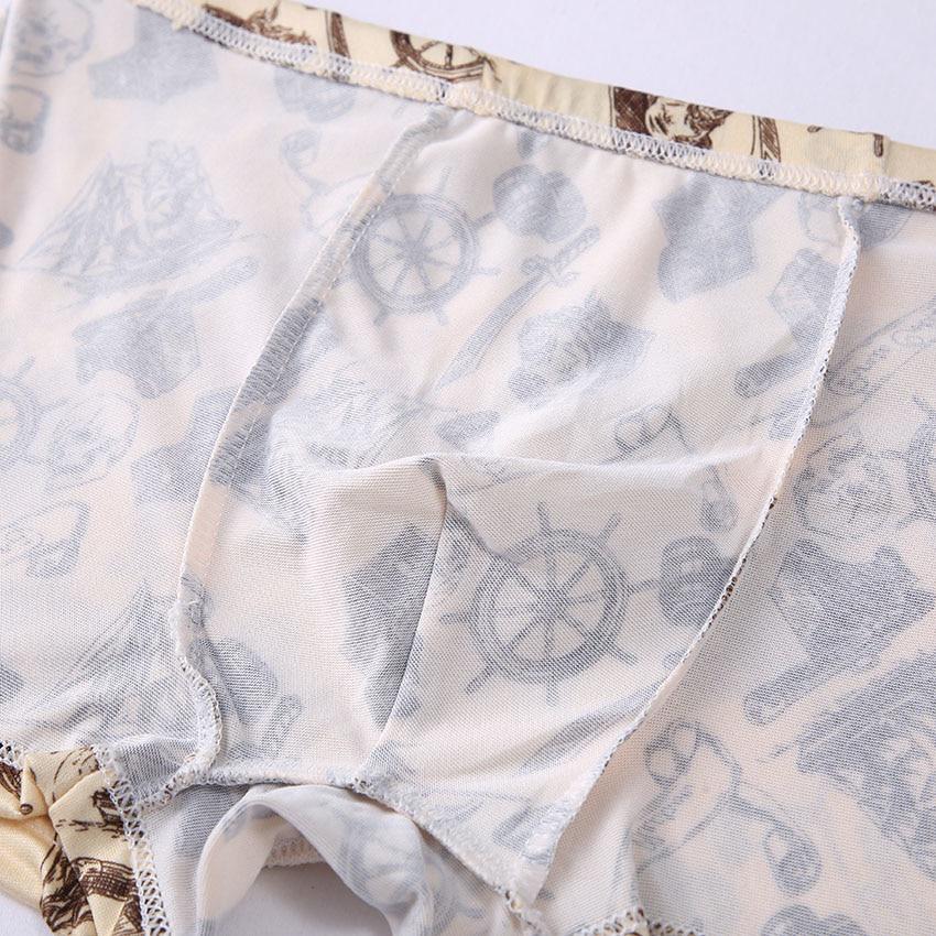 4 Pcs \Lot Pirate Captain Boxer For Men /Men 'S Underwear Shorts Sexy ...