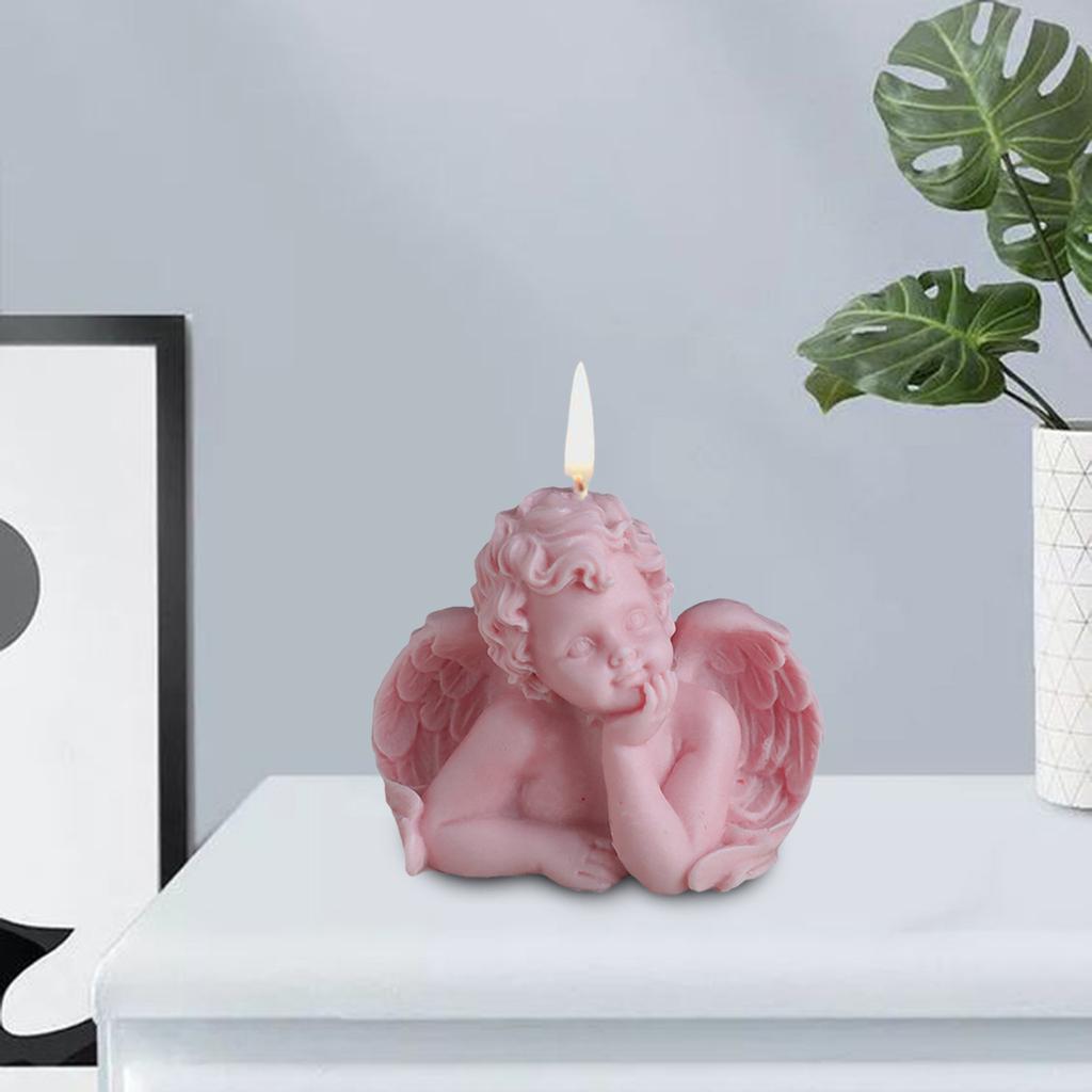 Satın alın 3D Cute Angel Candle Decorative Bathroom Birthday Holiday ...