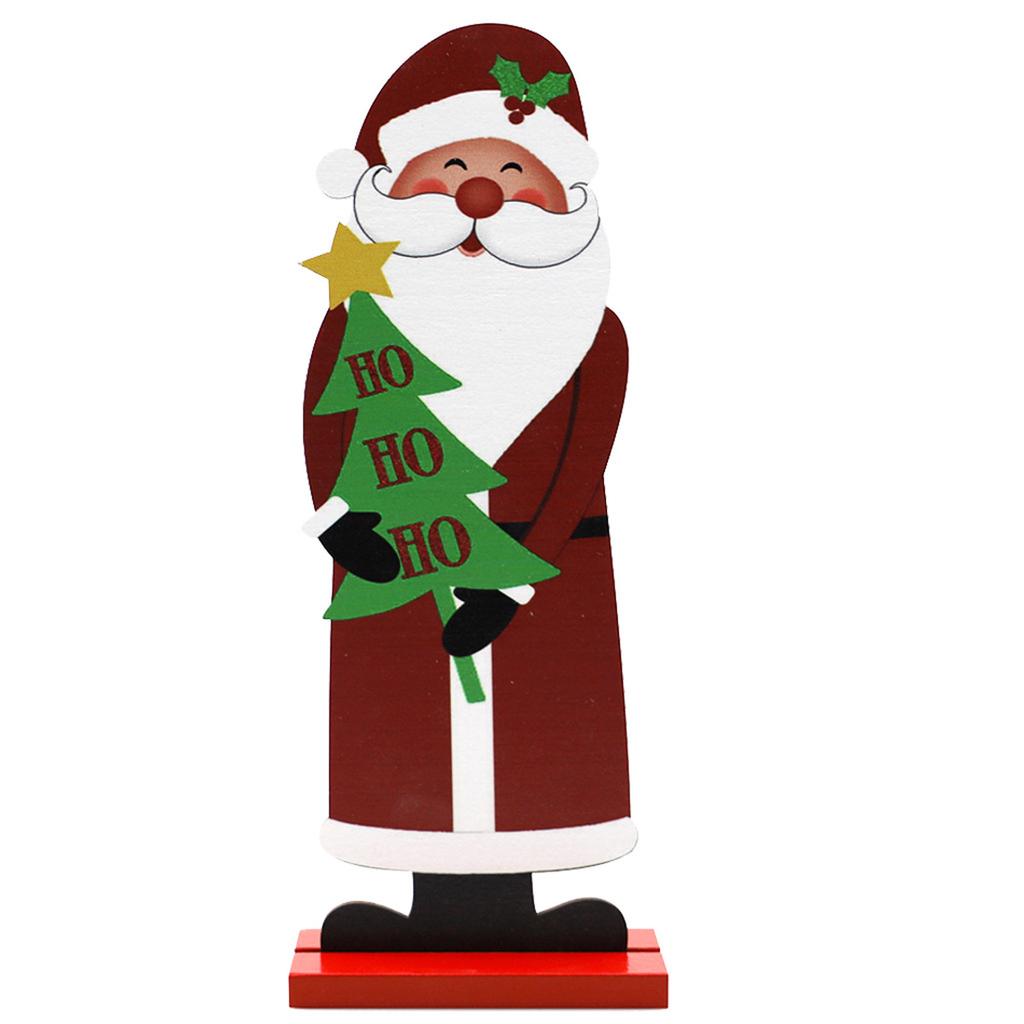 Buy Molihua Christmas Decorations Wooden Crafts Ornaments Creative ...