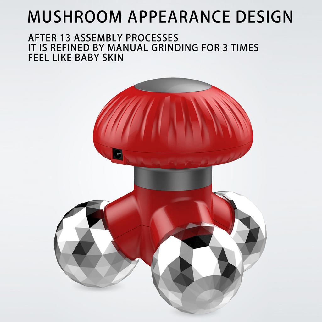 Mini Handheld Massager Battery-powered Vibration Massage 4 Massage ...