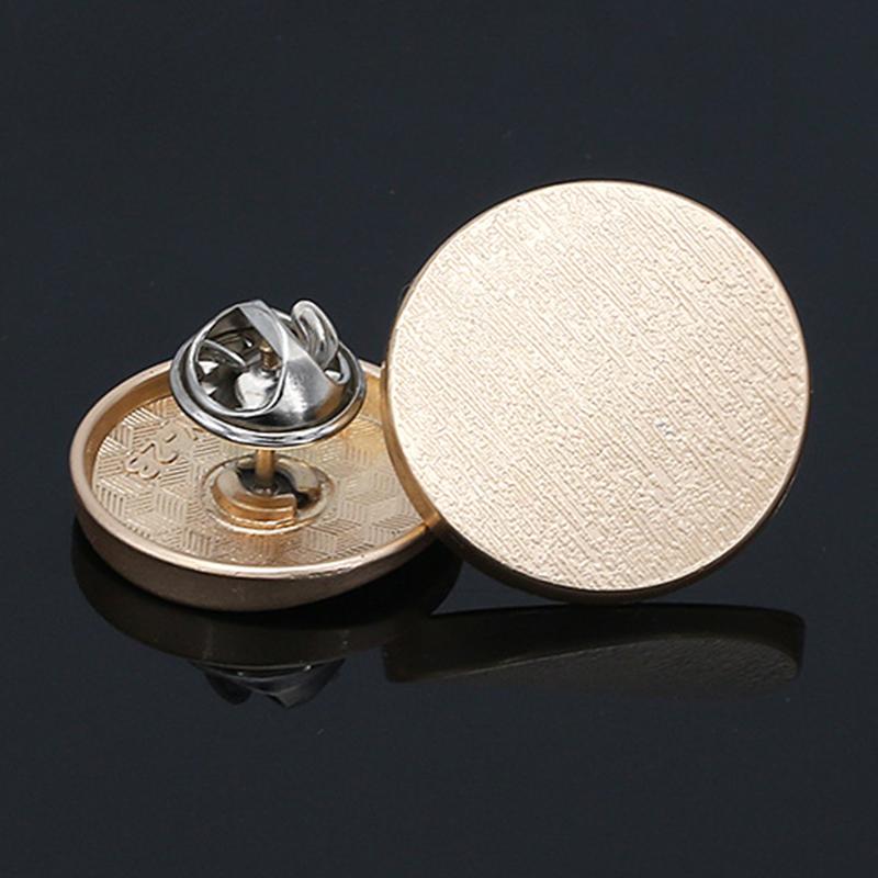 10PC Needlework Round Button Removable Nail-free Metal Snaps For ...