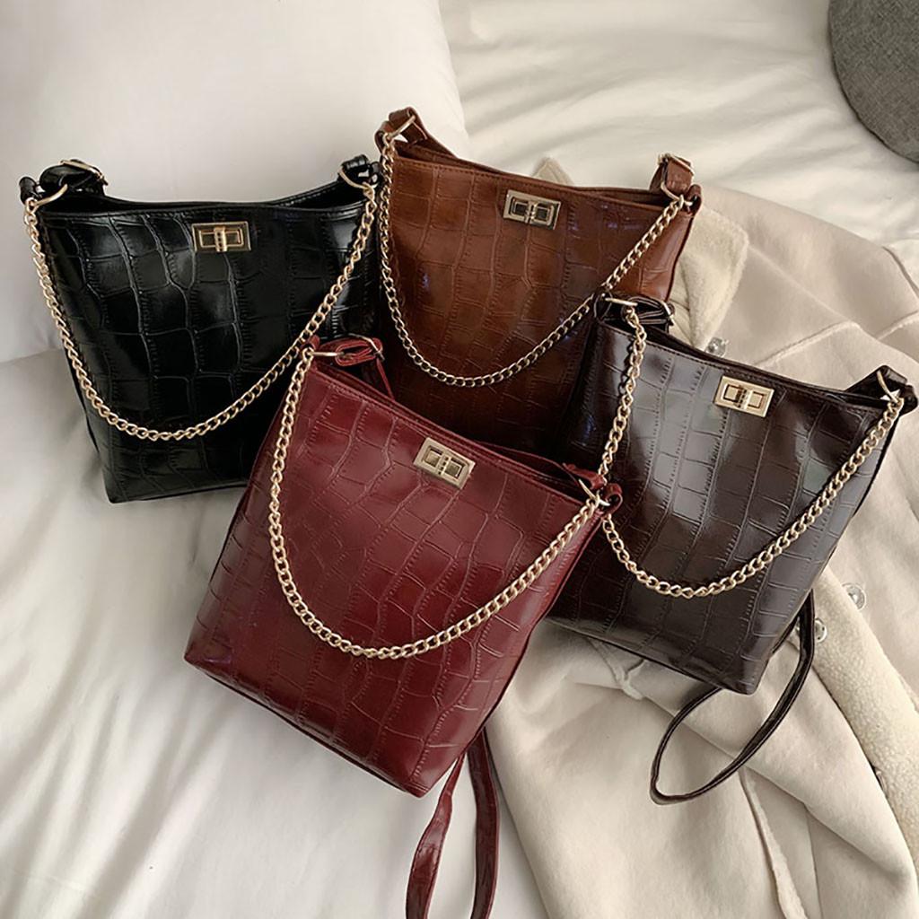 Buy Women Stone Pattern Shoulder Bag Versatile Messenger Bag Fashion ...