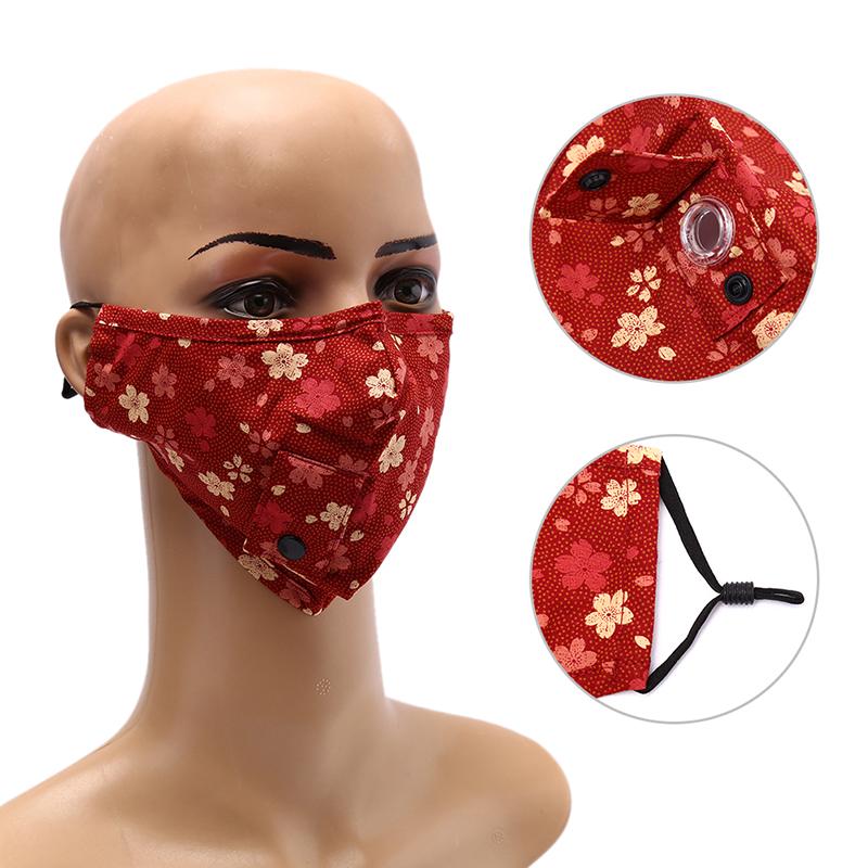 Buy Reusable Dustproof Easy To Drink Mask Adult Washable Cloth ...