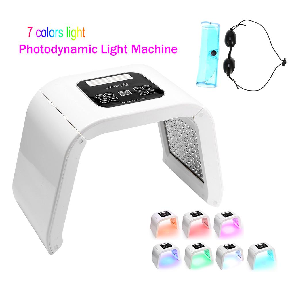 Buy 7Colors Pdt Led Light Beauty Photodynamic Lamp Treatment Skin ...