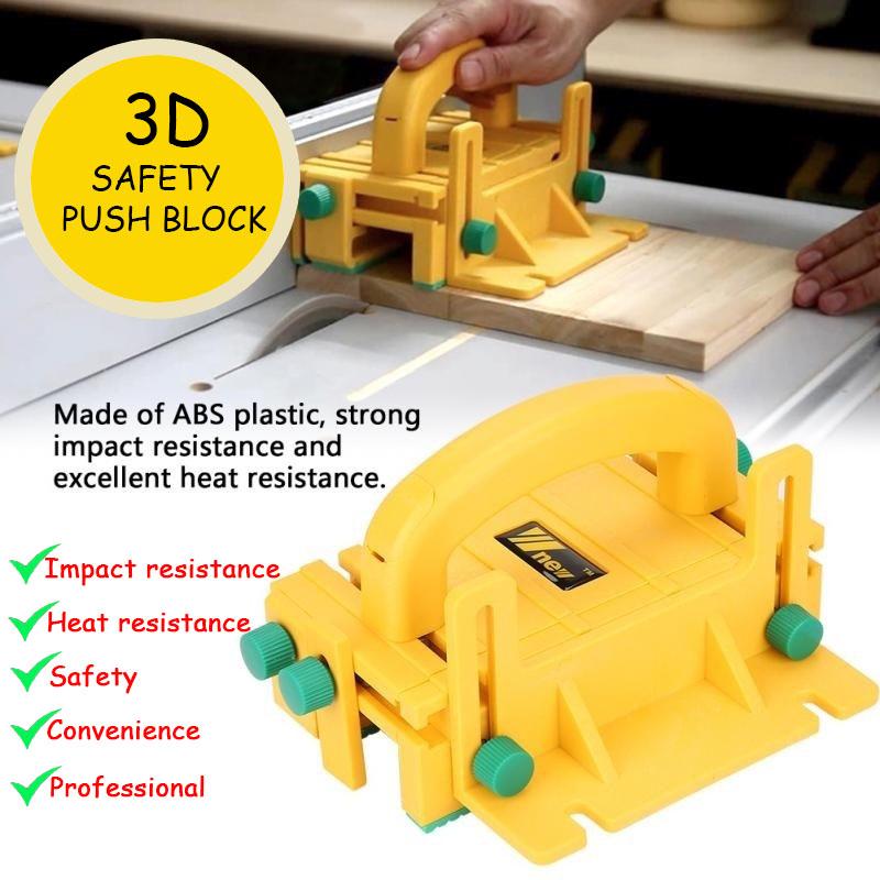 Buy WoodWorking 3D Safety Pushblock Punches Vertical Milling Planer ...
