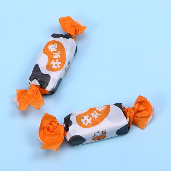 500PCS Nougat Sugar Paper Orange Cow Oil Pad Paper Candy Wrapper Gift ...