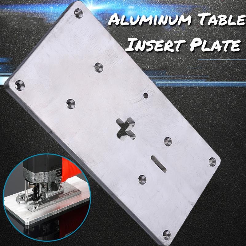 Buy Multifunctional Aluminium Router Table Insert Plate Woodworking ...
