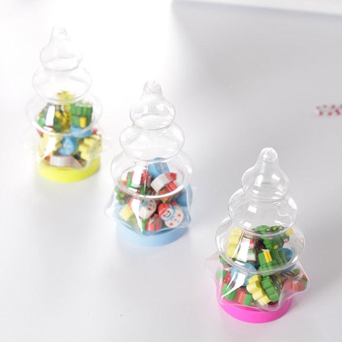 Buy Cartoon Christmas Tree Eraser Cute Children Learning Stationery ...