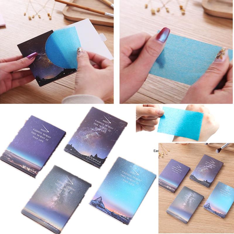 Buy 50pcs/pack Professional Women Makeup Cleansing Face Paper Cleaning ...