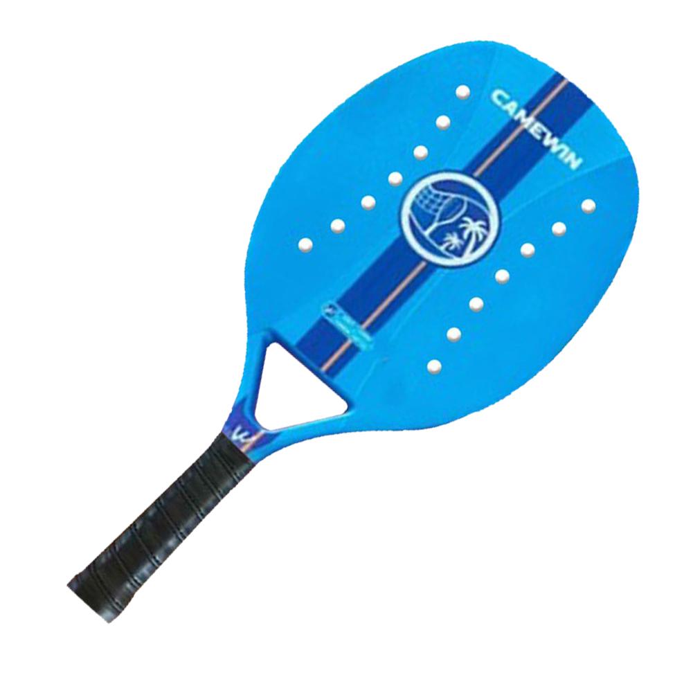 Buy Professional Carbon+Glass Fiber Beach Tennis Racket Soft Racquet ...