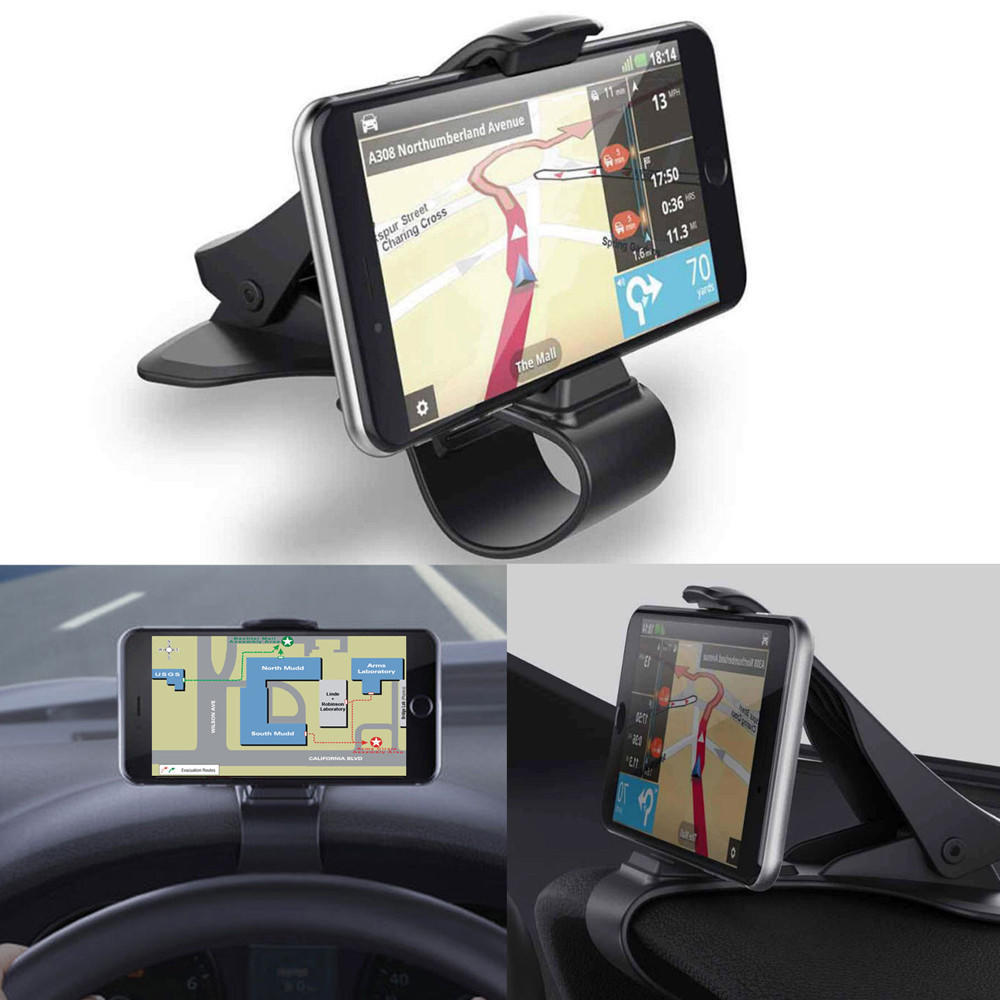 Universal Car Mobile Phone Holder Dashboard GPS Mount Stand HUD Design ...