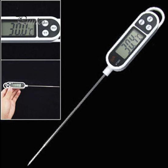 Buy Food Thermometer BBQ Cooking Meat Temperature Measure Probe at ...