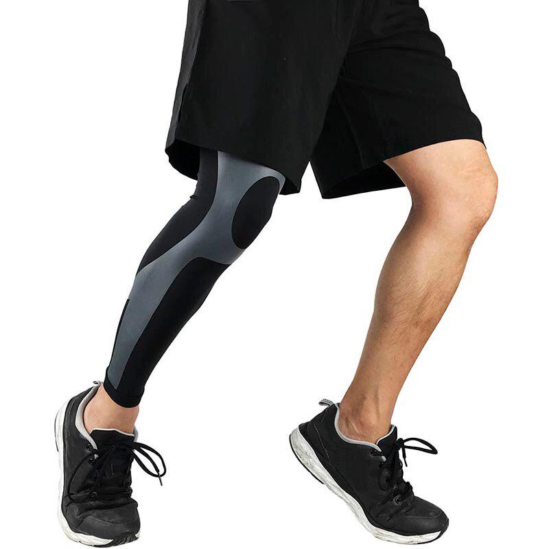 Buy Winter Leg Warmers Cycling Muscle Pressure Knee Pad Compression Leg ...