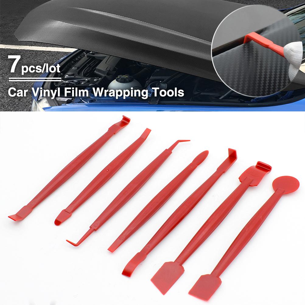 Buy 7pcs Car Vinyl Film Wrapping Tools Auto Sticker Scraper Kit Felt ...