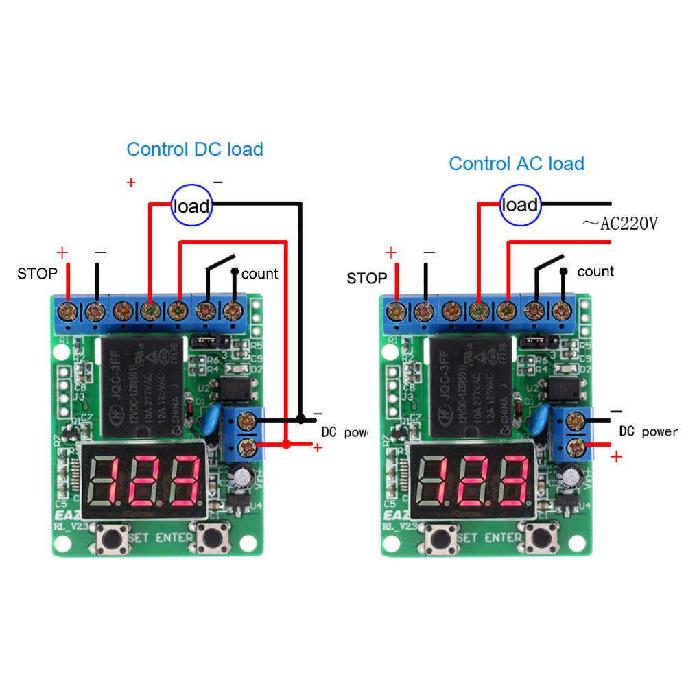 CT 1.1 Counter Controller Module DC12V Counter Kit Module Circuit Board ...