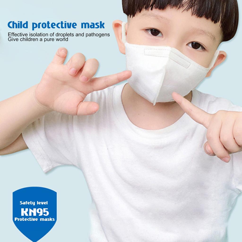 Buy ICOCO Love You 10pcs KN95 Children Mask Protection Five Layer ...