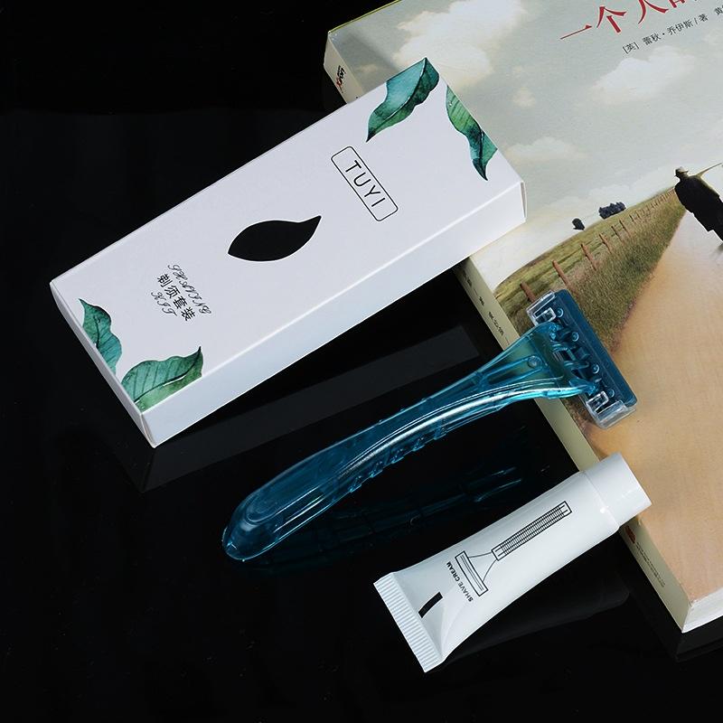 Buy 1 Suit Portable Travel Razors Hotel Supplies Bath Hotel Guest Room ...