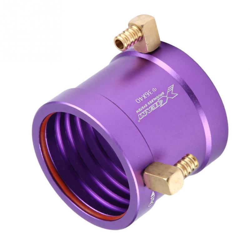 Buy 36mm Metal Water Cooling Jacket Kit for 3650/3660 RC Boat Ship ...