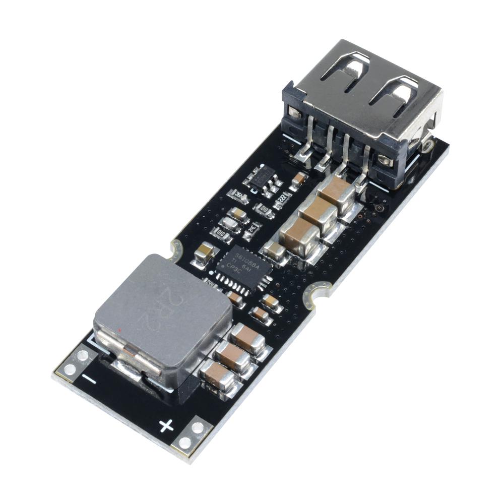 Buy Single Cell Lithium Battery Boost Power Module Board 3.7V 4.2V ...