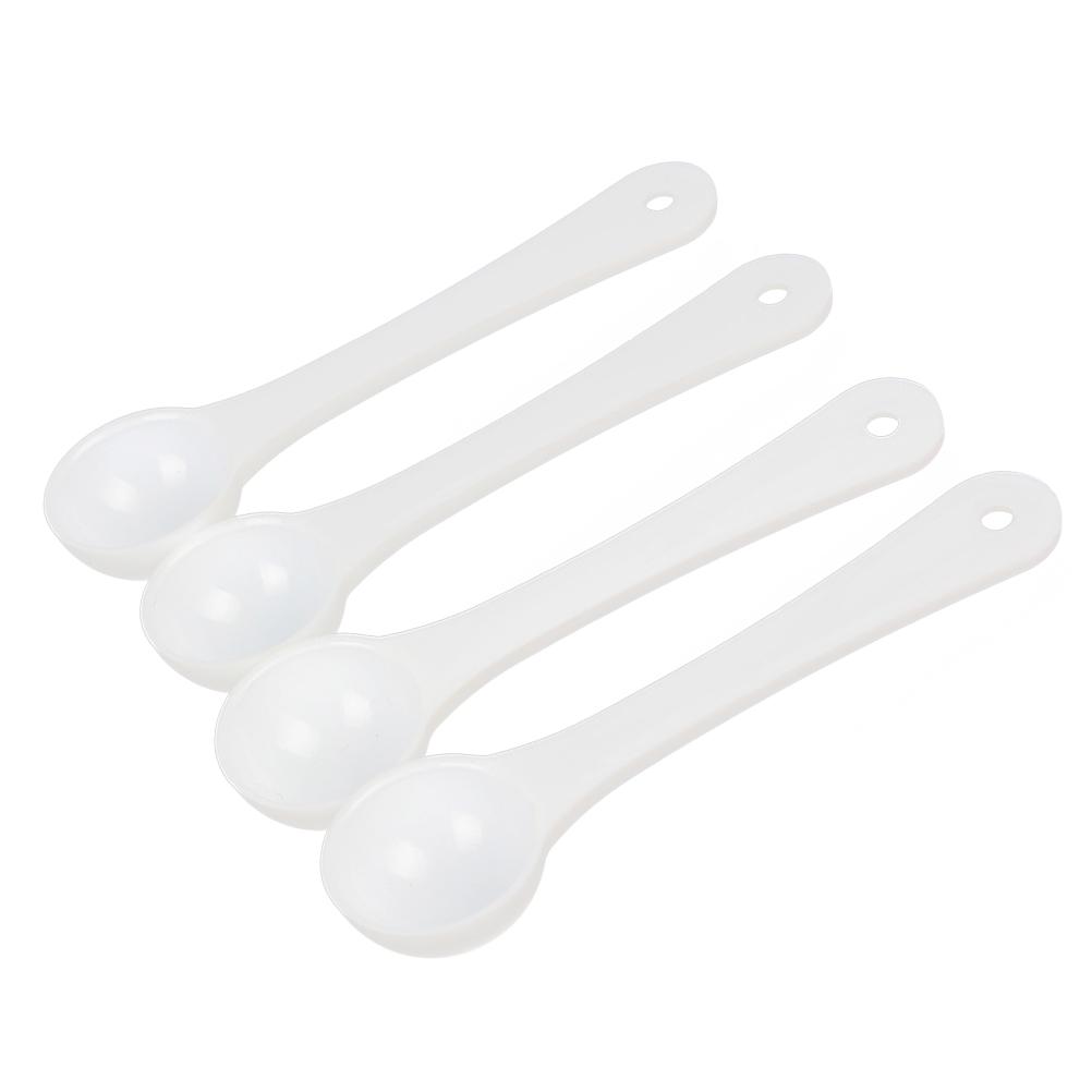 Buy 4pcs Spoon Plastic Convenient Safe 1g Durable Medicine Spoon ...