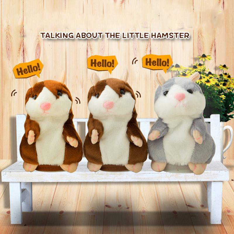 Buy Cute Repeating Talking Plush Hamster Adorable Interesting Speaking ...
