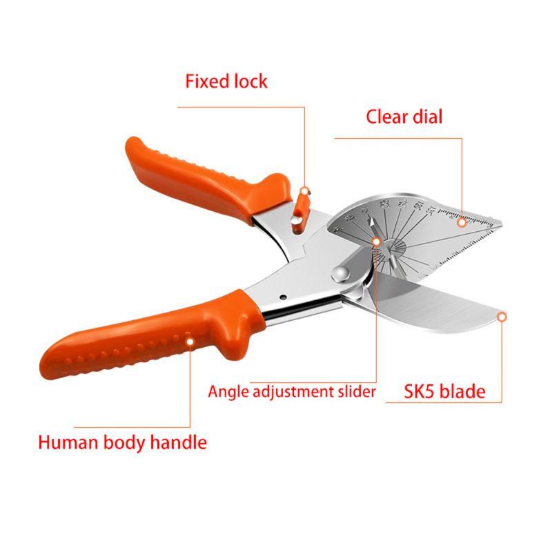 Buy Non-slip Multi Angle Shear Cutter Shear Hand Tool Cuts 45-135 ...