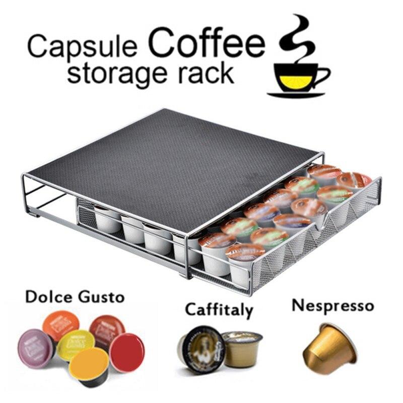 Buy Nespresso Coffee Storage Display Rack Spinnerel Rack Can Hold 36 ...