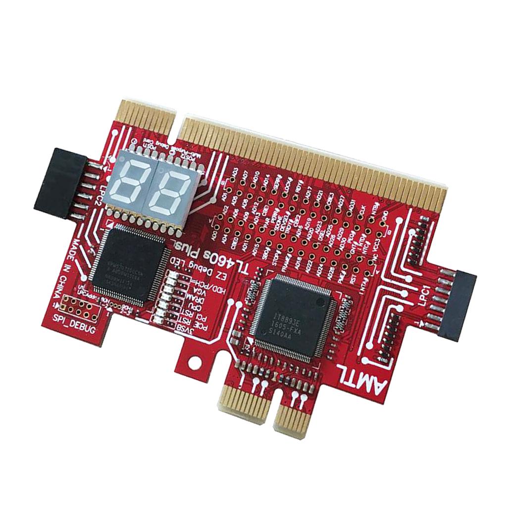 Buy TL460S PCI PCIE LPC Motherboard Diagnostic Test Analyzer Post Debug ...