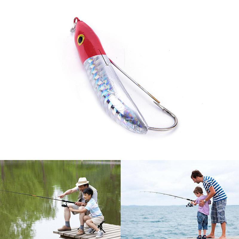 Spoon Minnow 7Cm 9.6G Saltwater Crankbait Snapper Hard Bait Painting ...