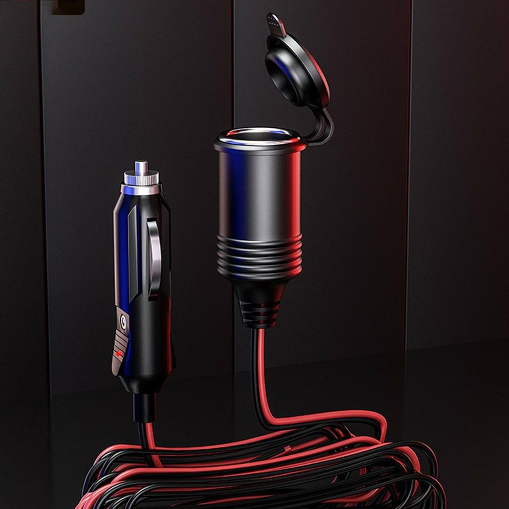 LLLD 3meter 12v / 24v Car Extension Cable For Waterproof Cigarette ...