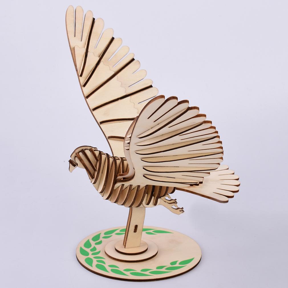 Buy Early Education Child DIY 3D Wooden Animal Building Puzzle Game ...