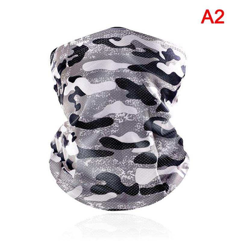 Buy Anti Dust Uv Seamed Ice Silk Camouflage Buff Bandana Head Scarf ...