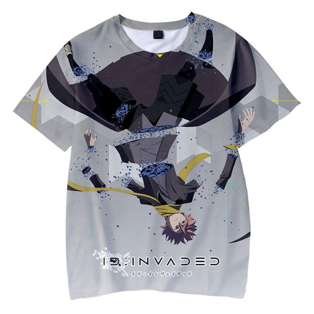 Buy 2021 New Anime Id :Invaded 3d Printed T -Shirts Unisex Fashion ...