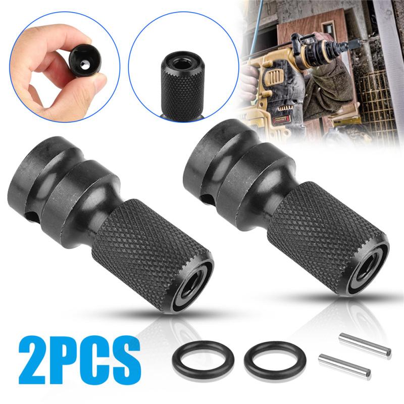 Buy 2pcs/set Bit Converter Interface Socket Adapter Electric Drill ...