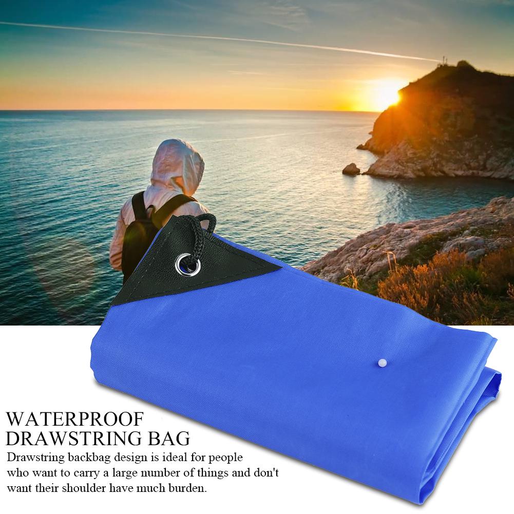 Buy 260D Nylon Cloth Waterproof Drawstring Backpack Gym Bag Sport Shoe ...