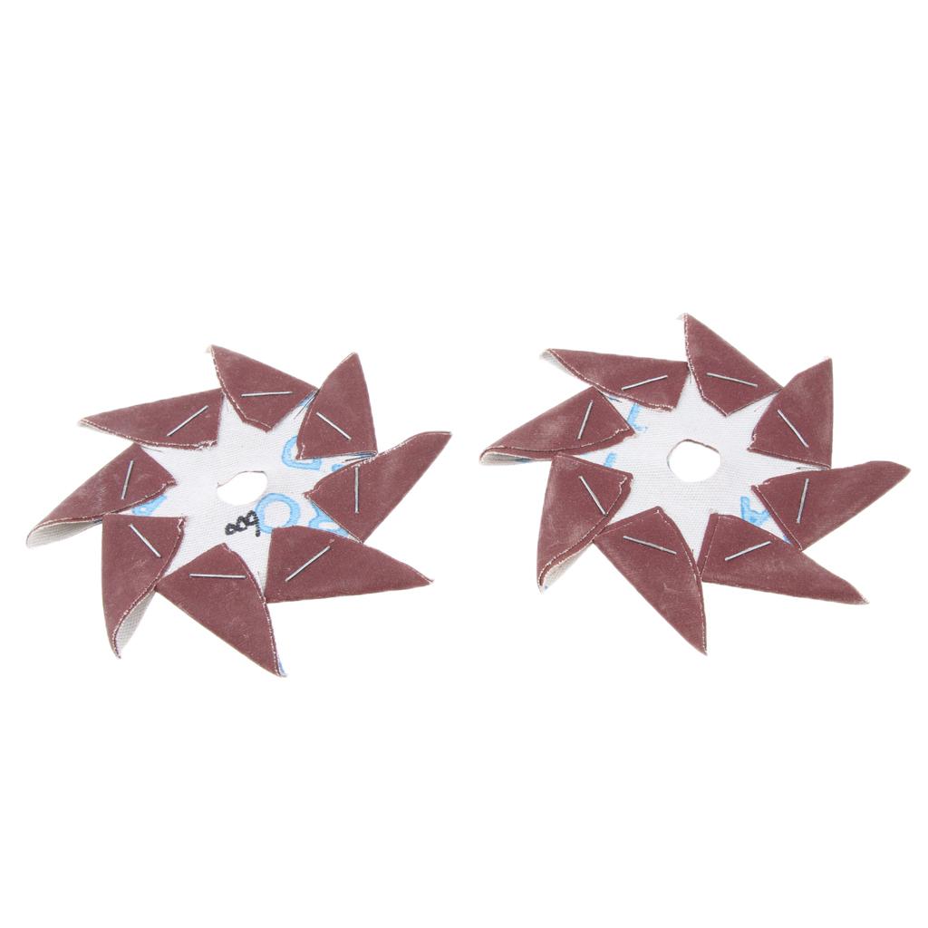 Buy 50 Pieces Octagonal Abrasive Sandpaper Polishing Tool 600 Double ...