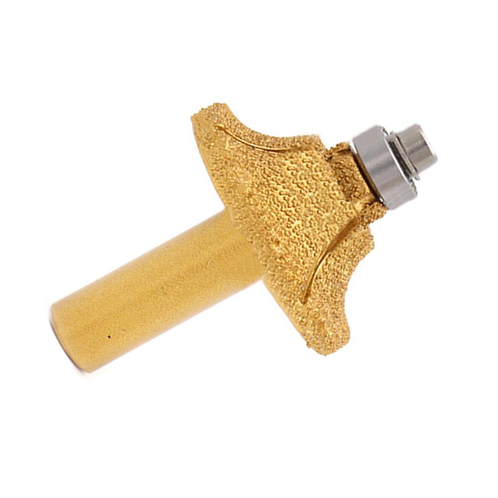 Buy 1/2 Shank Vacuum Brazed Diamond Router Bits Grinding Granite Wood ...