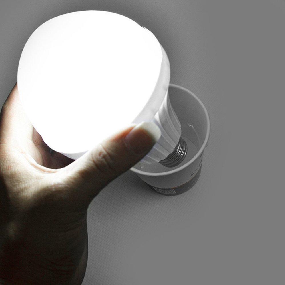 Buy ICO 1 Pc 5W LED Emergency Bulbs E27 B22 Bulb Rechargeable Lighting ...