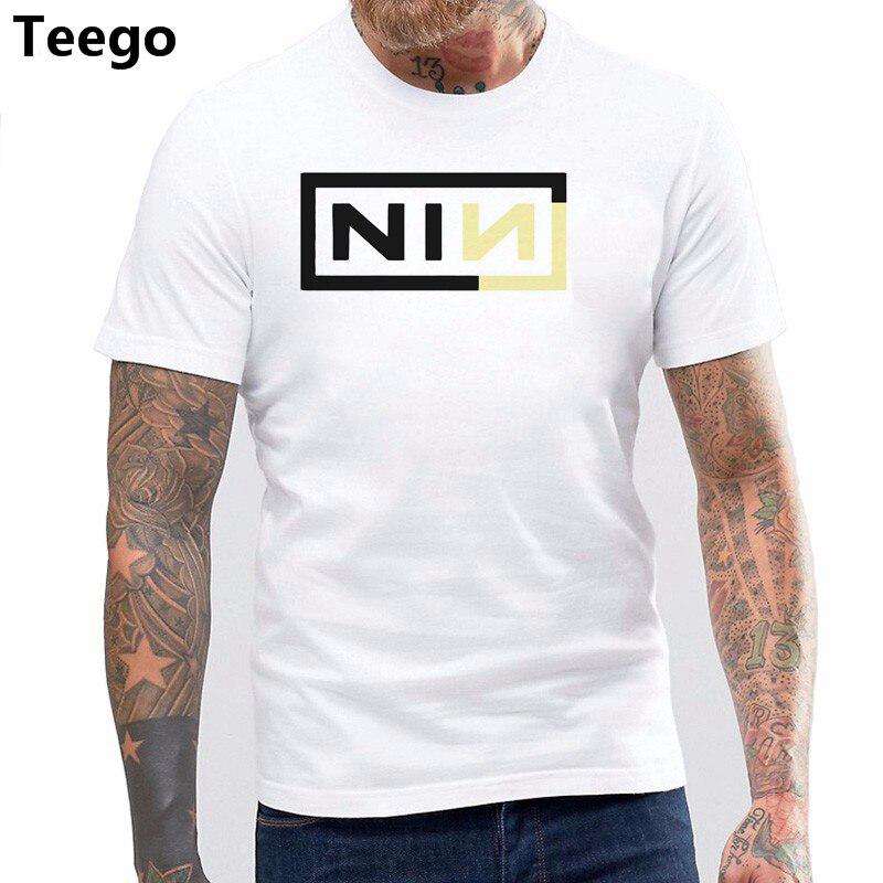 Buy NINE INCH NAILS CORNER BOX NIN TRENT REZNOR INDUSTRIAL METAL RED T ...