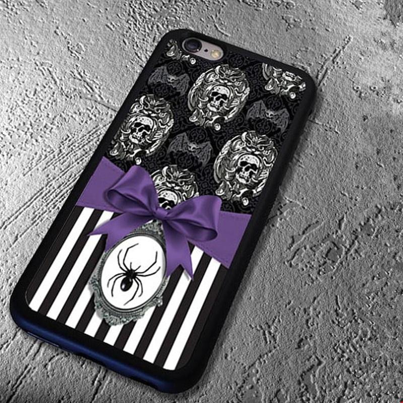 Bats and Skulls iPhone 4/4S/5/5S/5C/6/6+/6S/6S+/7/7+ /8 Samsung Galaxy ...
