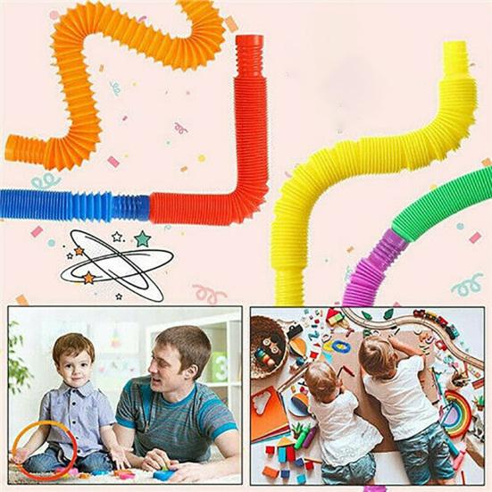 Buy Fashion BXL 6Pcs Flexible Tube Toys Sensory Tactile Stimulation ...