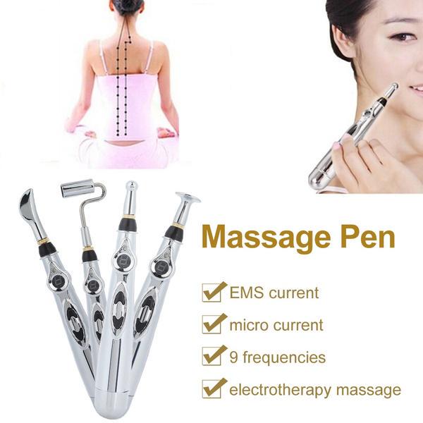Buy Therapy Pen Electronic Acupuncture Massage Pain Relief Pen Electric ...
